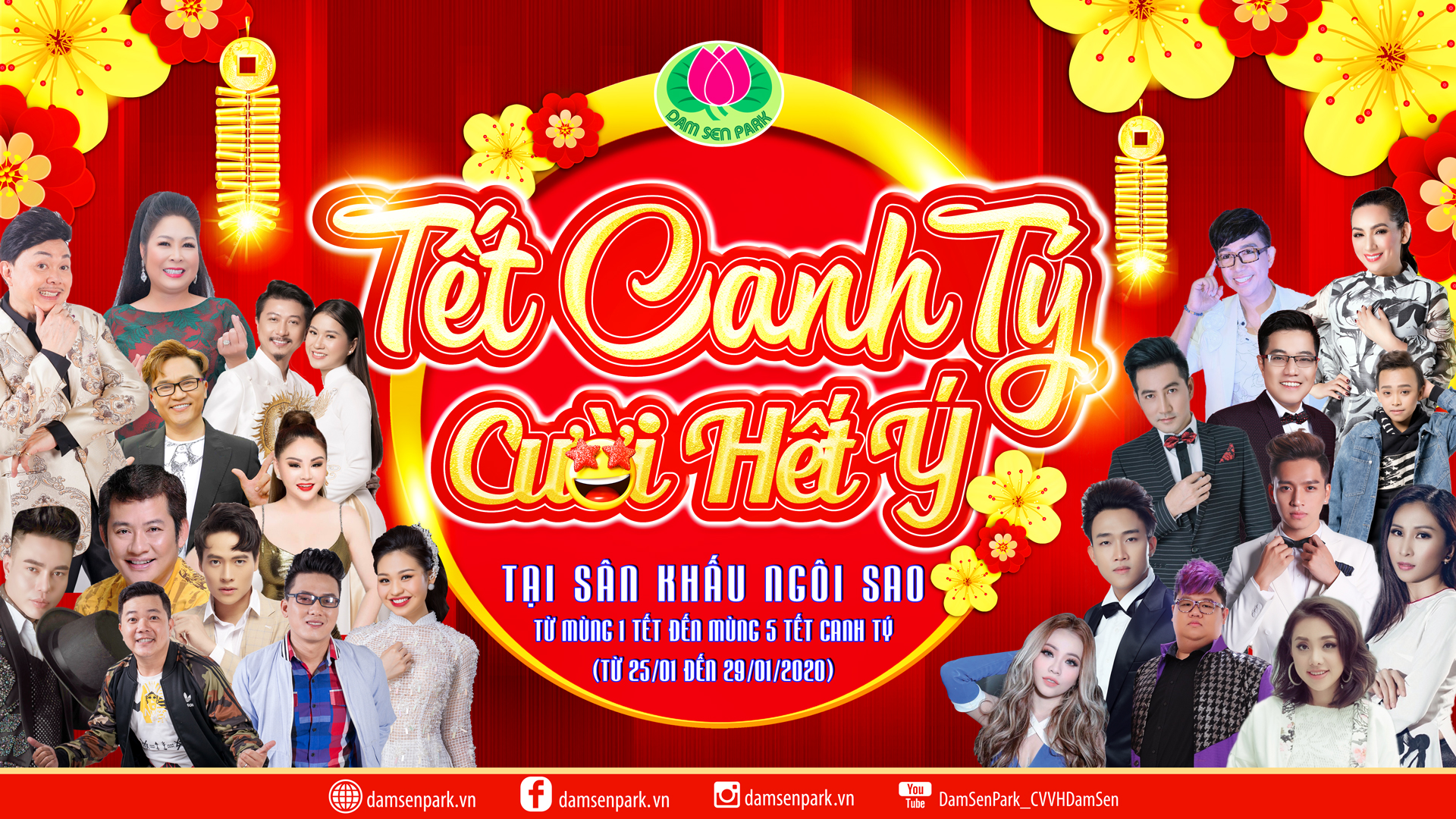 Tết Canh tý 2020 - Công viên Văn hóa Đầm Sen có gì mới?